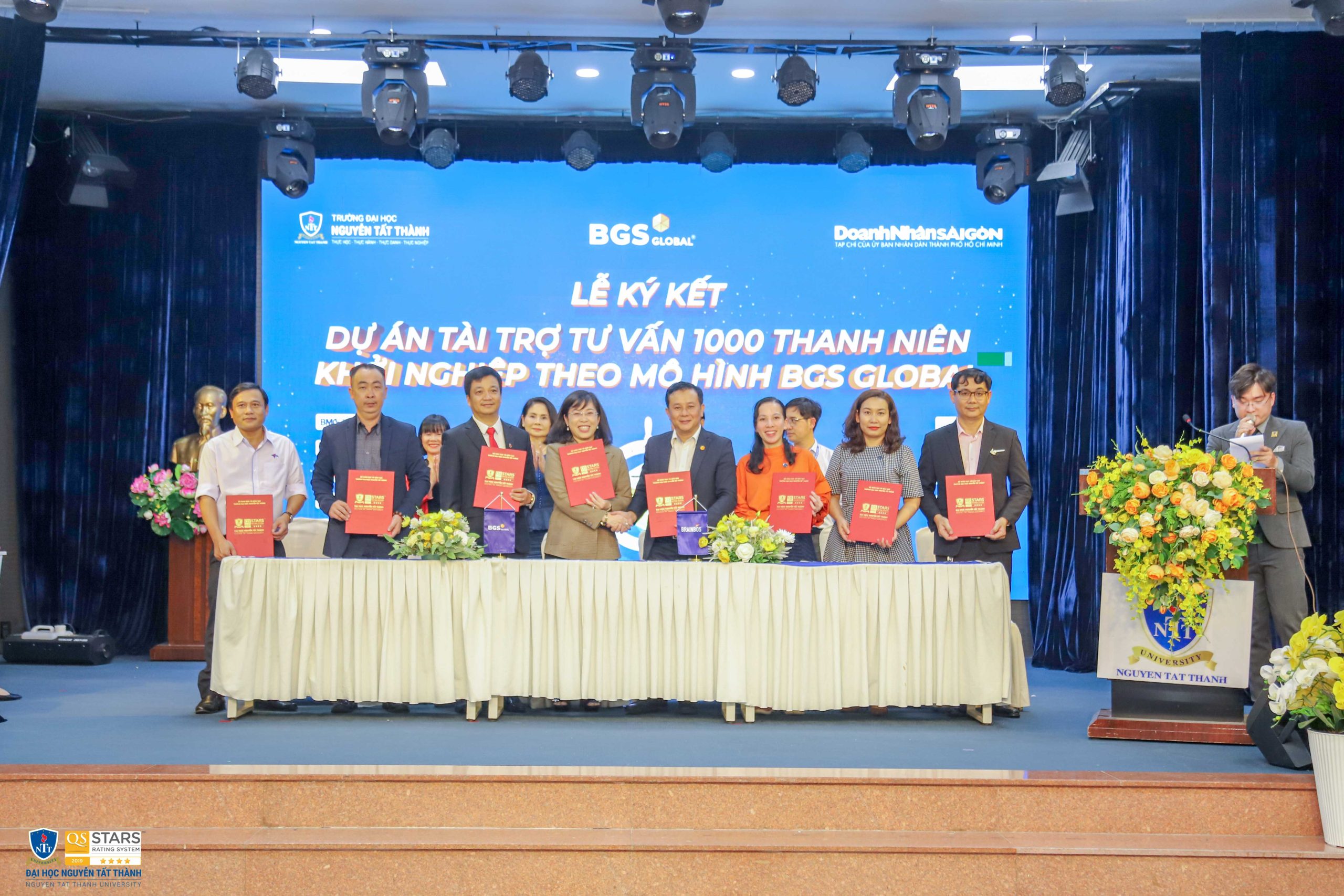 LỄ KÝ KẾT “DỰ ÁN TÀI TRỢ TƯ VẤN 1000 THANH NIÊN KHỞI NGHIỆP THEO MÔ ...